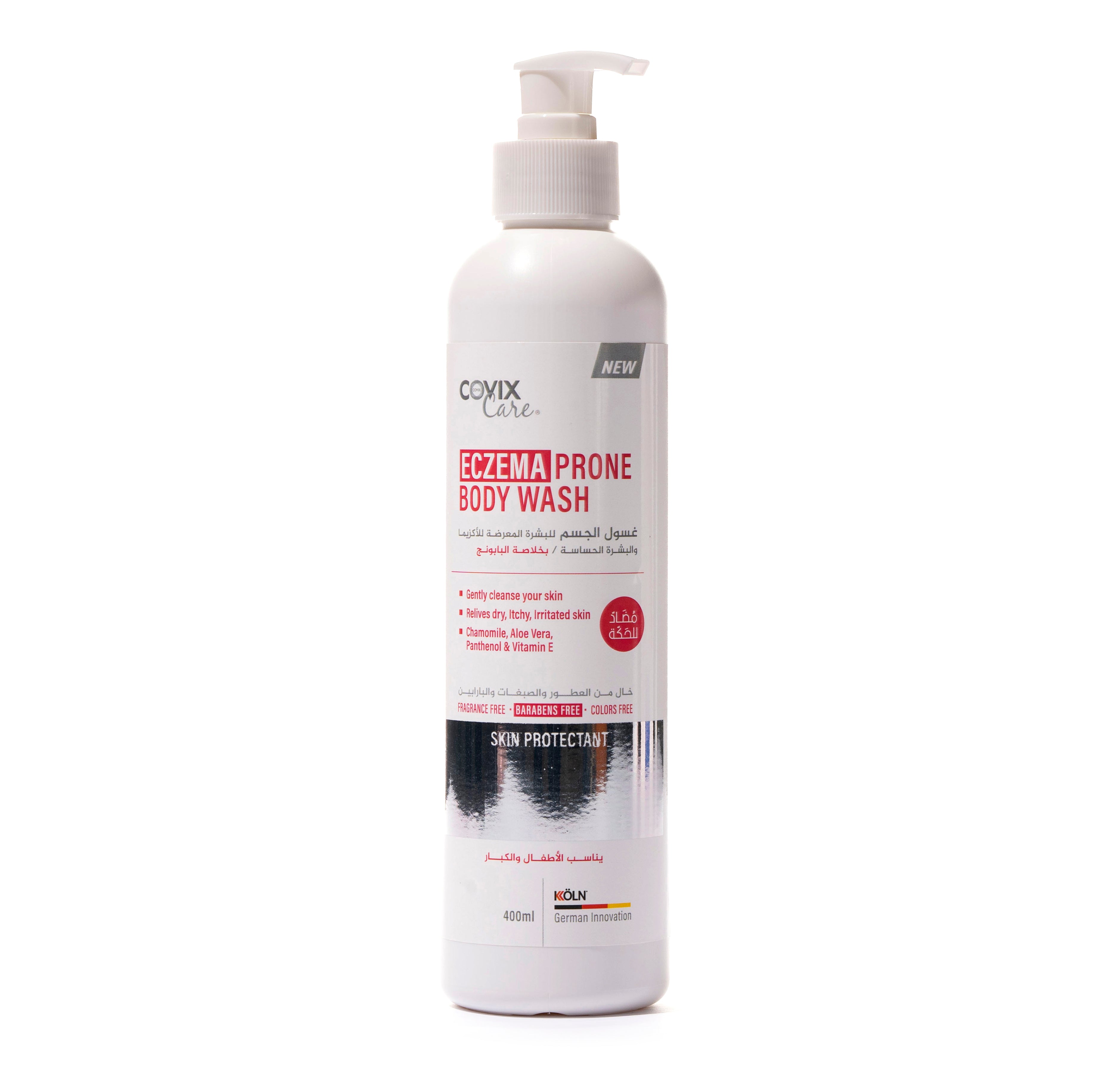 Covix Care Eczema Prone Body Wash - 400ml – 3nbar Cosmetics